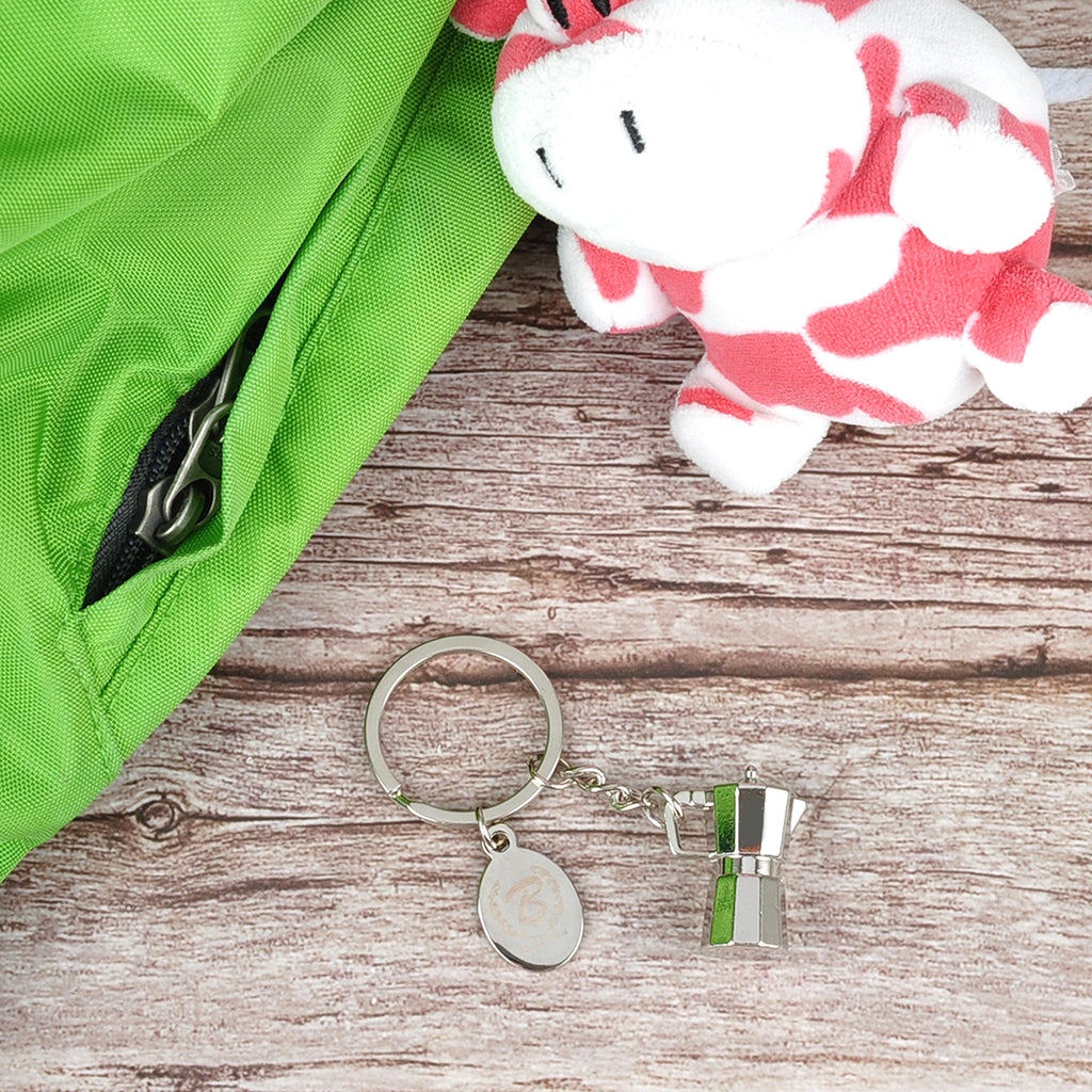 2pcs/Set Moka Pot and Kettle Keychains for Baristas Espresso Accessori ...