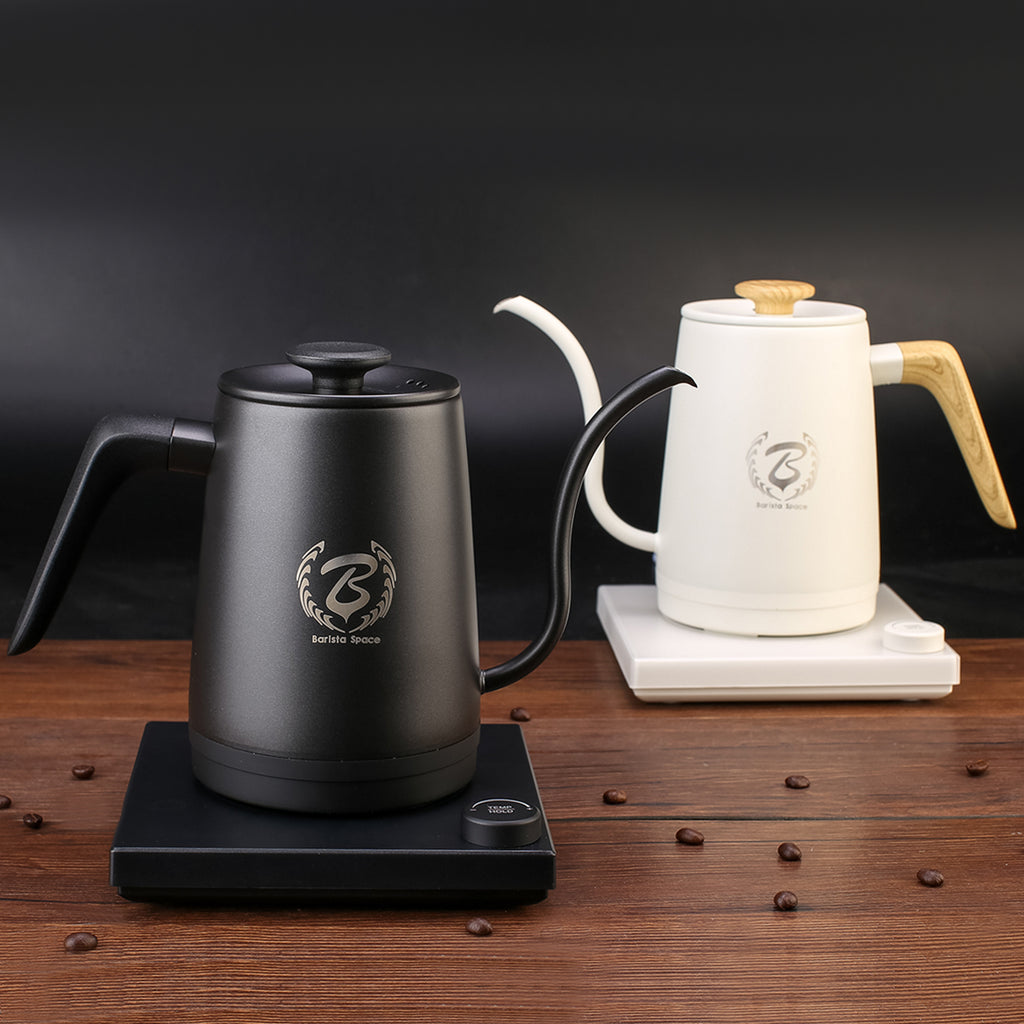 BaristaSpace 1 L Smart Temperature Controlled Electric Coffee Kettle ...