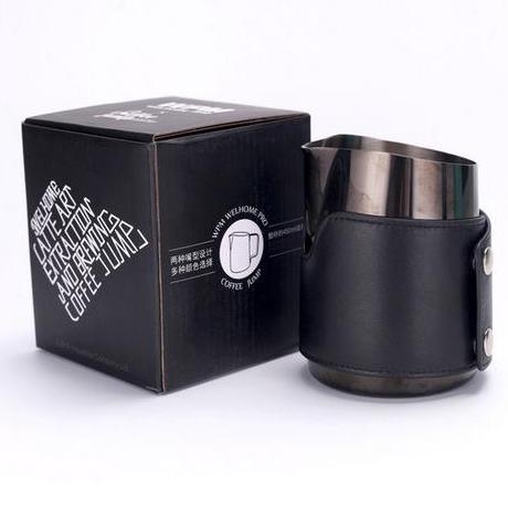 WPM Handle Free Latte Art Pitcher – BaristaSpace Espresso Coffee Tool ...